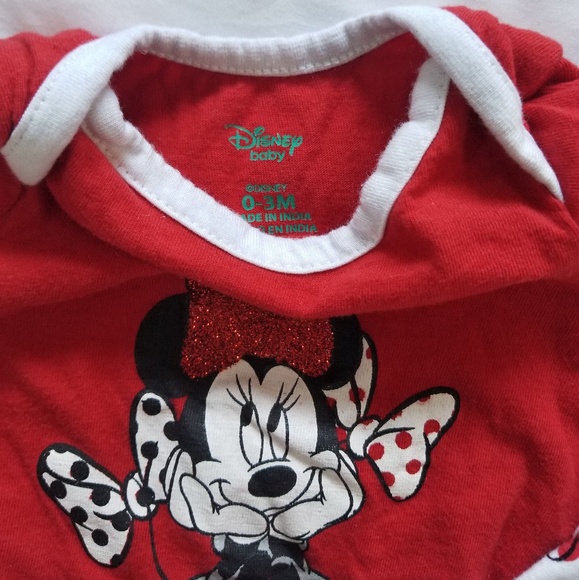 Disney | Matching Sets | Disney Minnie Mouse Baby Girls Matching Set ...